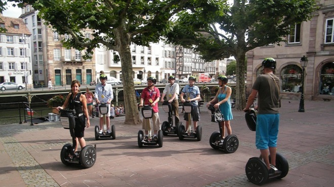 1H30 de balade en segway et le permis