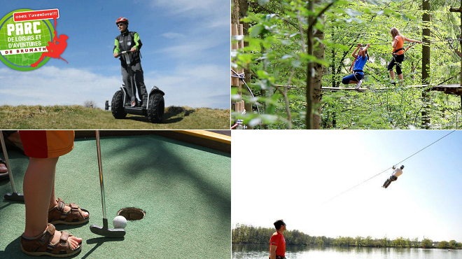 Une journée d'activités et d'accrobranche à Brumath