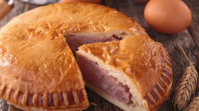 Une délicieuse Tourte vigneronne d'Alsace