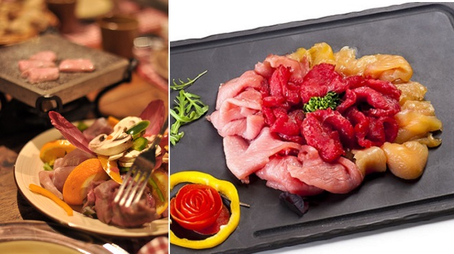 Une savoureuse pierrade pour 4 personnes